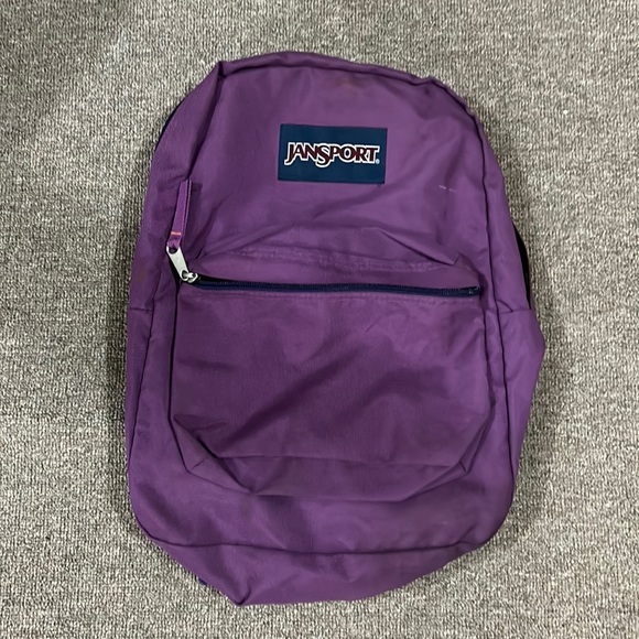 Jansport | Bags | Jansport Purple Knapsack | Poshmark
